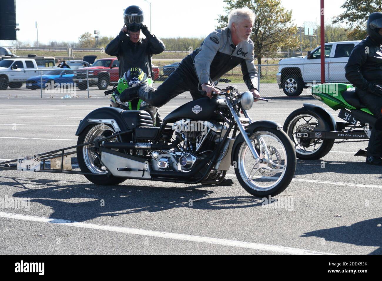 Motorcycles at the VP Heads Up Series & Halloween Jr. Dragster Drags ...