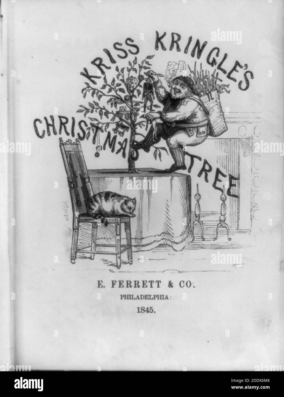 Kriss Kringle's Christmas Tree Stock Photo - Alamy