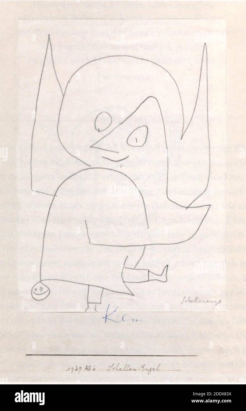 Paul Klee Schellen-Engel 1939 Stock Photo - Alamy