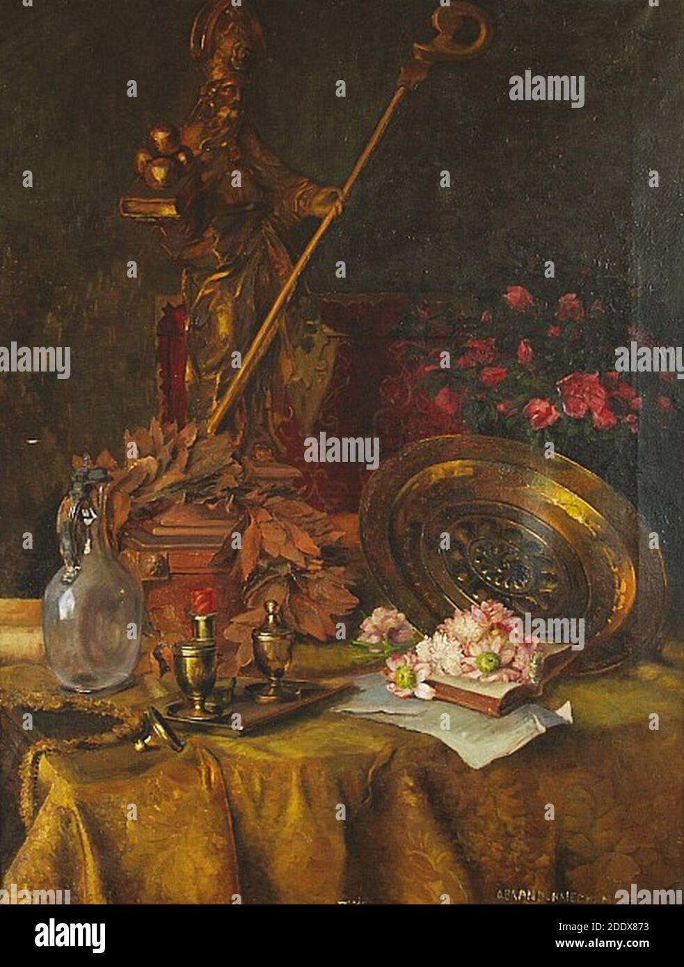 Prunkstilleben (Olga Brand-Krieghammer Stock Photo - Alamy