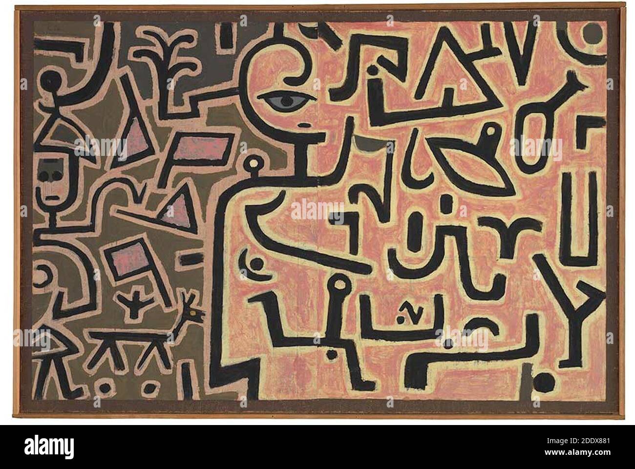 Vorhaben (Intention) by Paul Klee, 1938 Stock Photo - Alamy