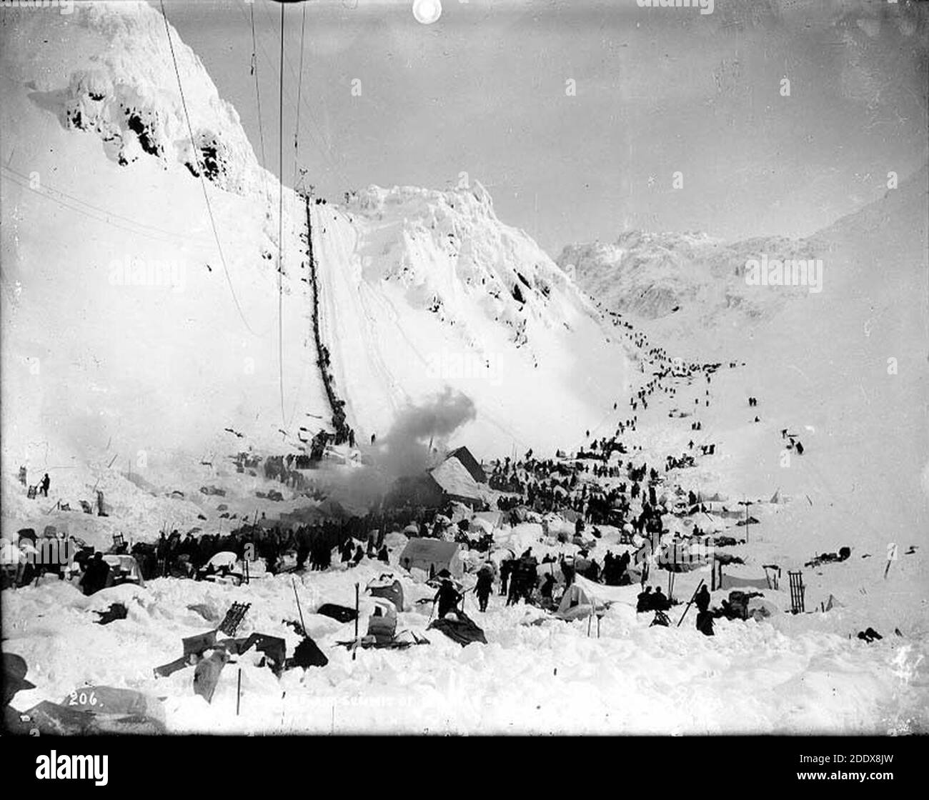 Chilkoot pass Black and White Stock Photos & Images - Alamy
