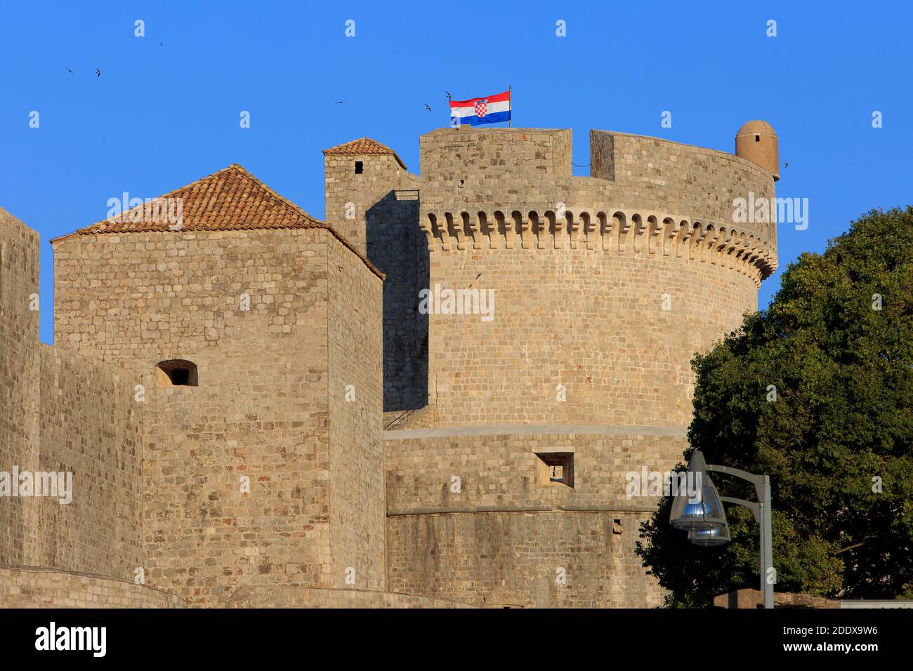 The Minceta Tower (1464) at the Old Town (UNESCO World Heritage Site ...