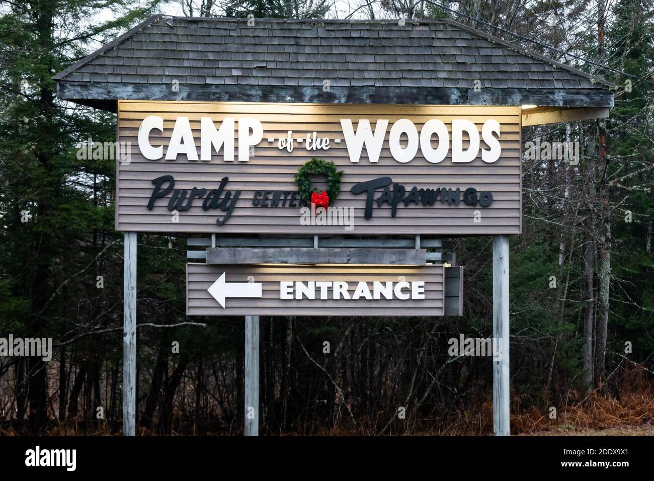 Camp entrance hi-res stock photography and images - Alamy