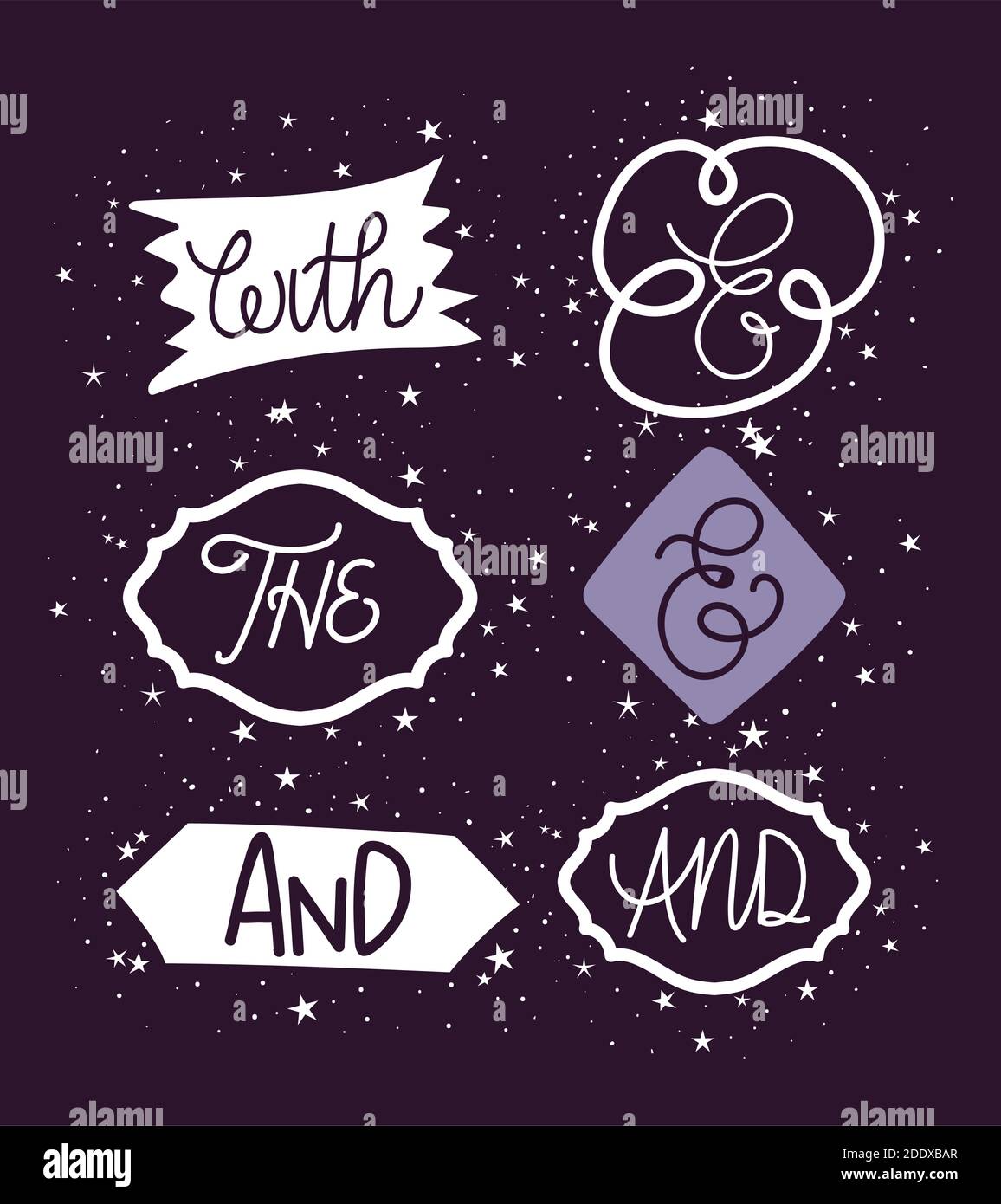 bunch of catchword in black background Stock Vector Image & Art - Alamy