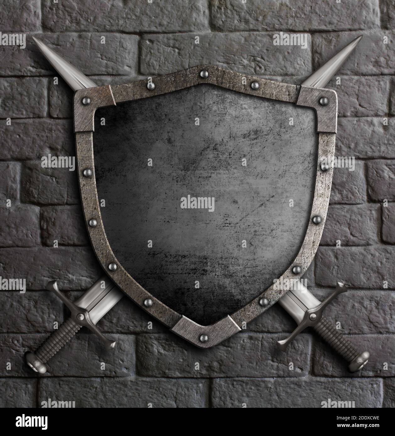 Viking shield wall hi-res stock photography and images - Alamy