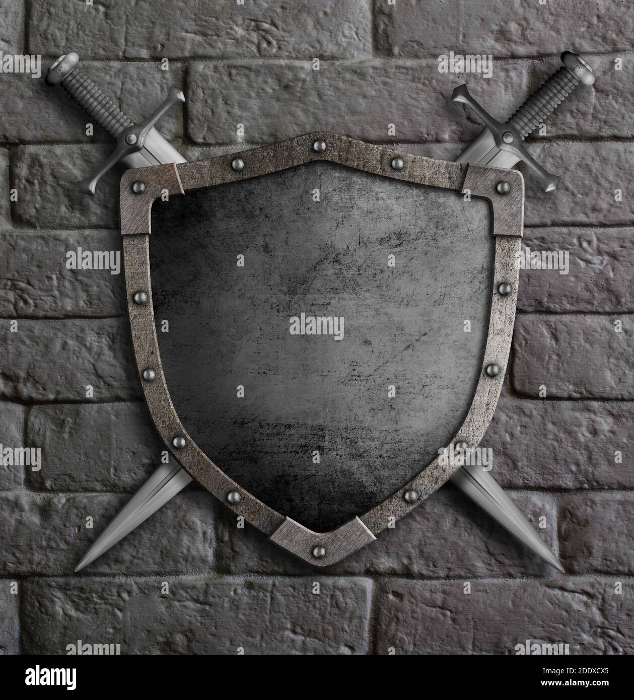 Viking shield wall hi-res stock photography and images - Alamy