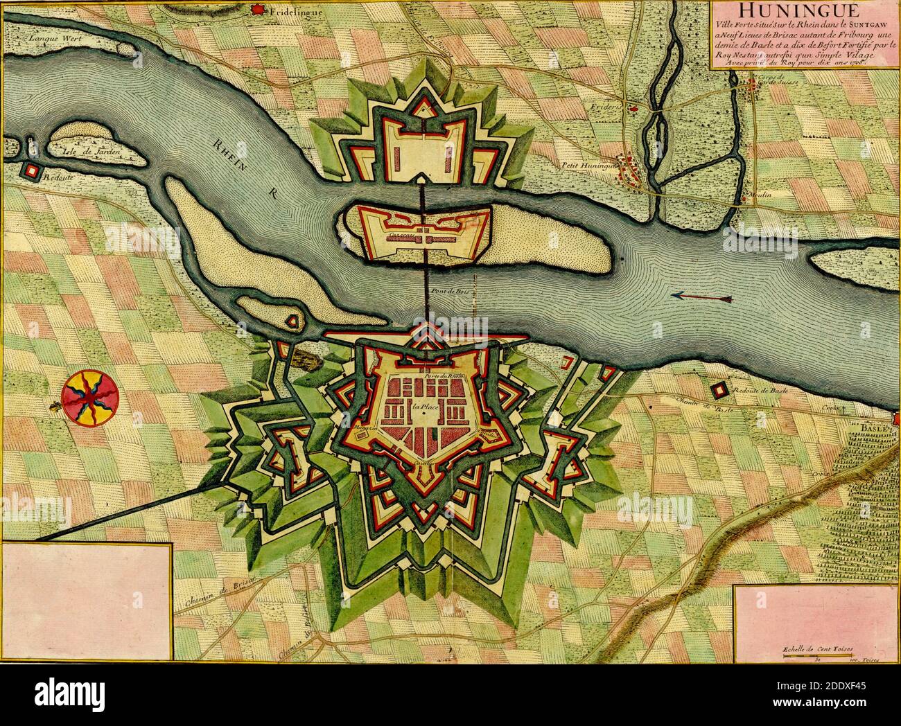 17th century france map hi-res stock photography and images - Alamy