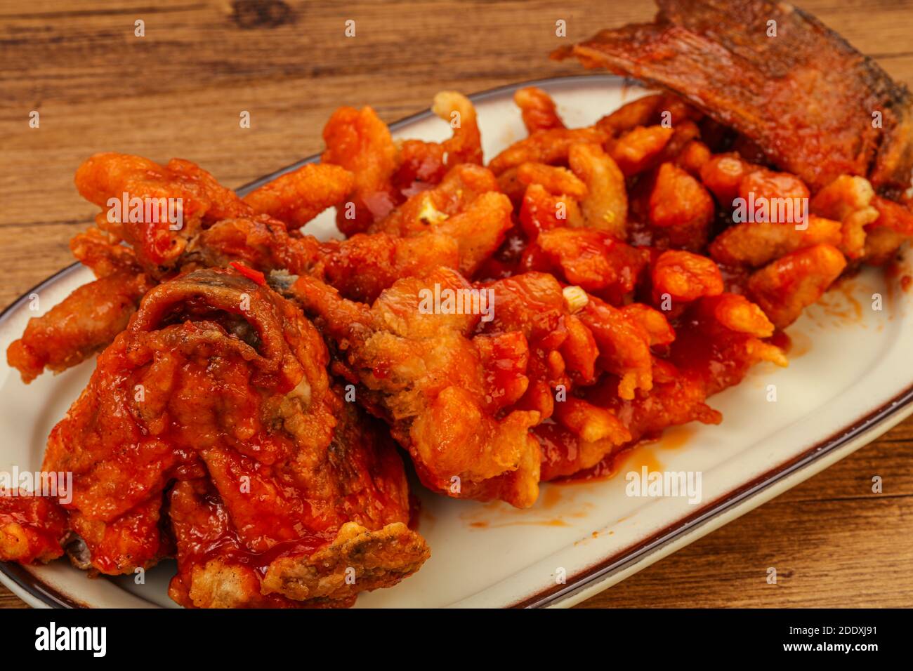 Chinese cuisine squirrel fish with sweet sauce Stock Photo - Alamy