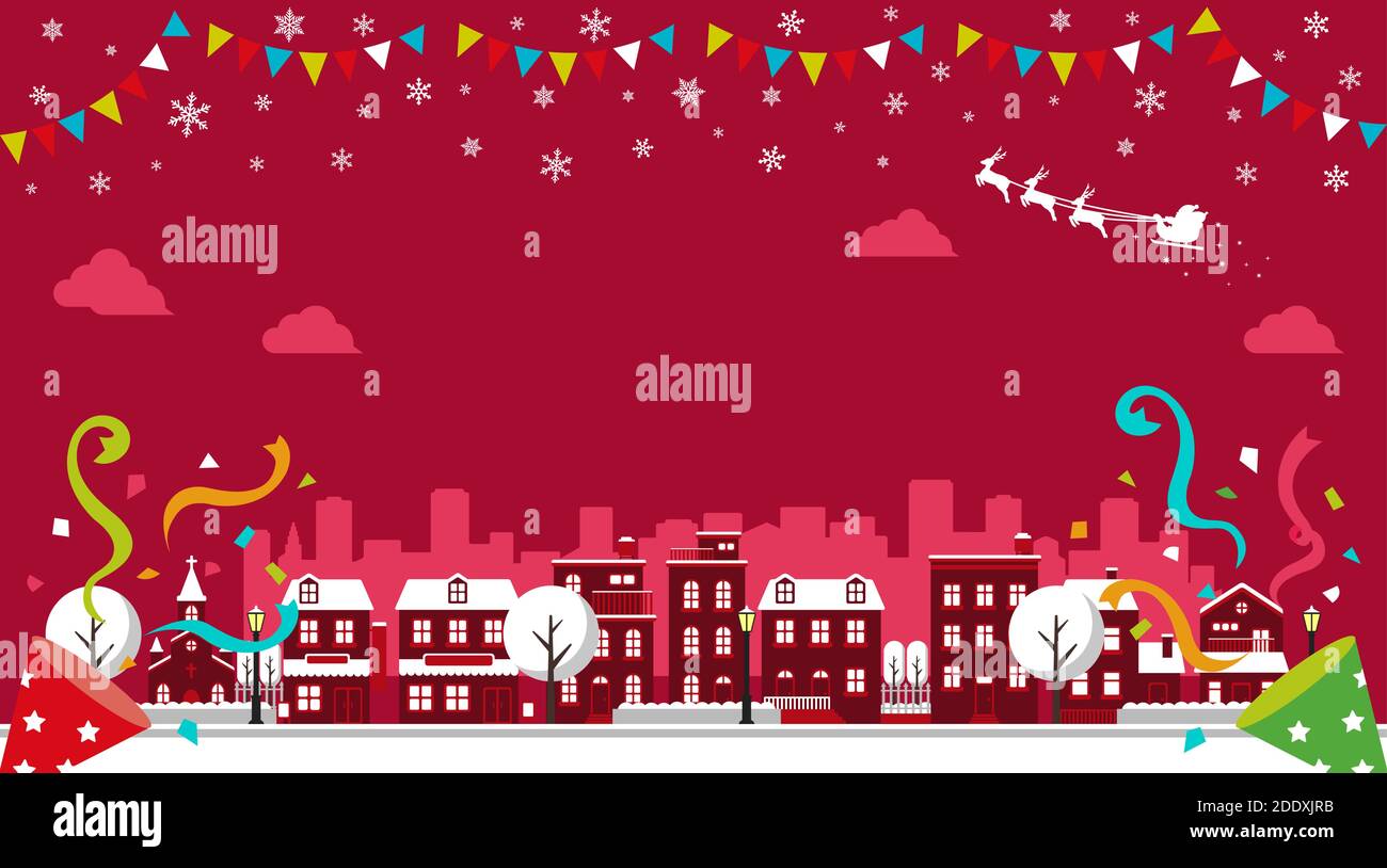 Christmas office background Stock Vector Images - Alamy