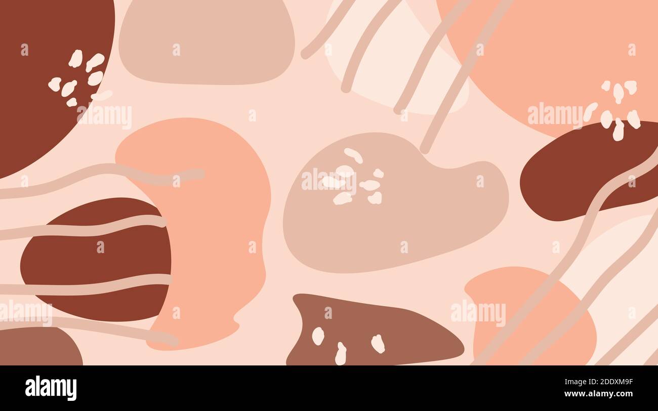 Vector Cute Pattern with hand drawn elements. background design shape ...