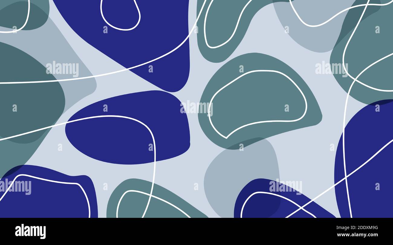 Abstract Shapes pattern background. hand drawn shapes vector ...