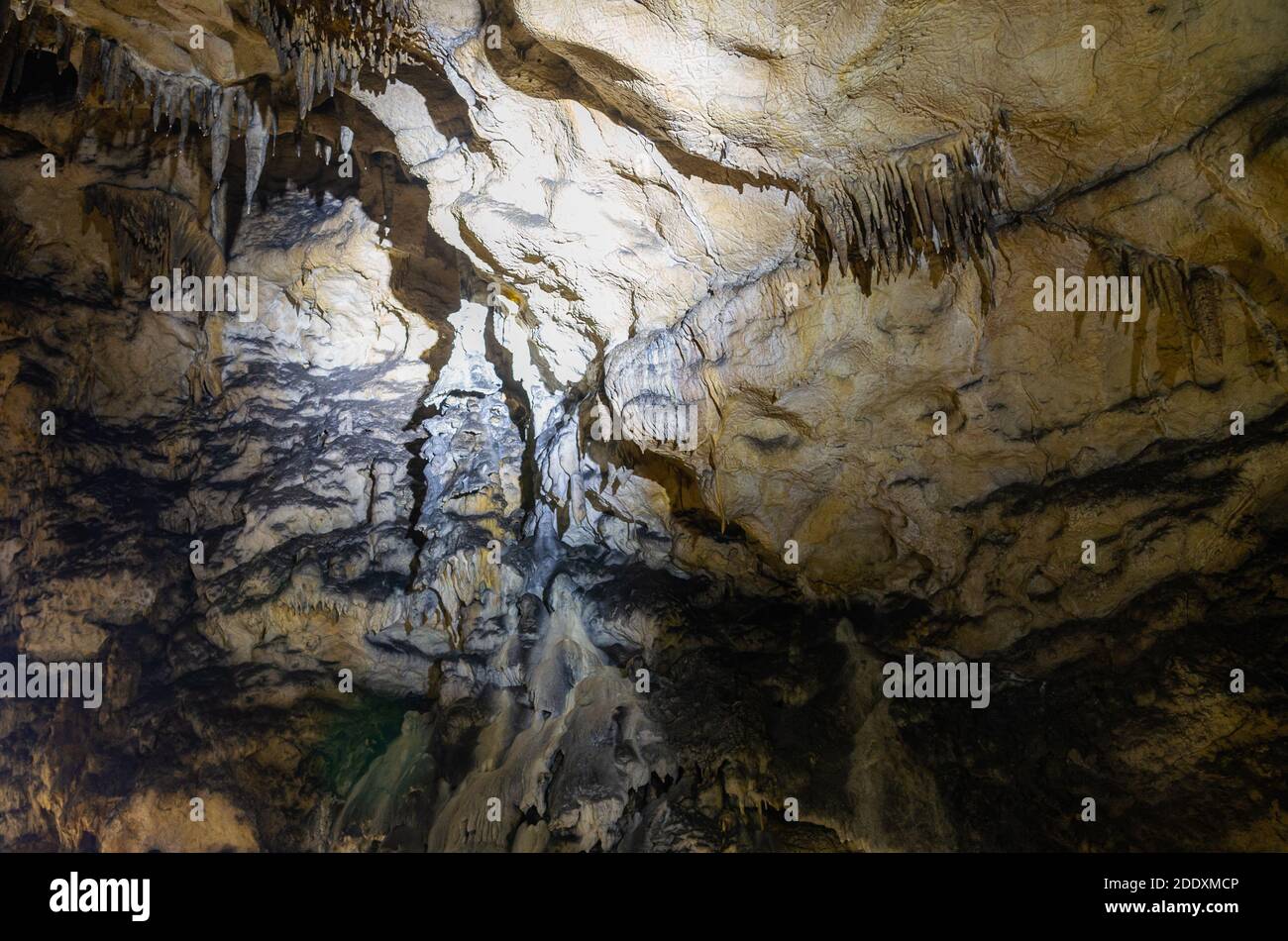 Azish or Azishskaya cave in Adigeya, Russia Stock Photo - Alamy