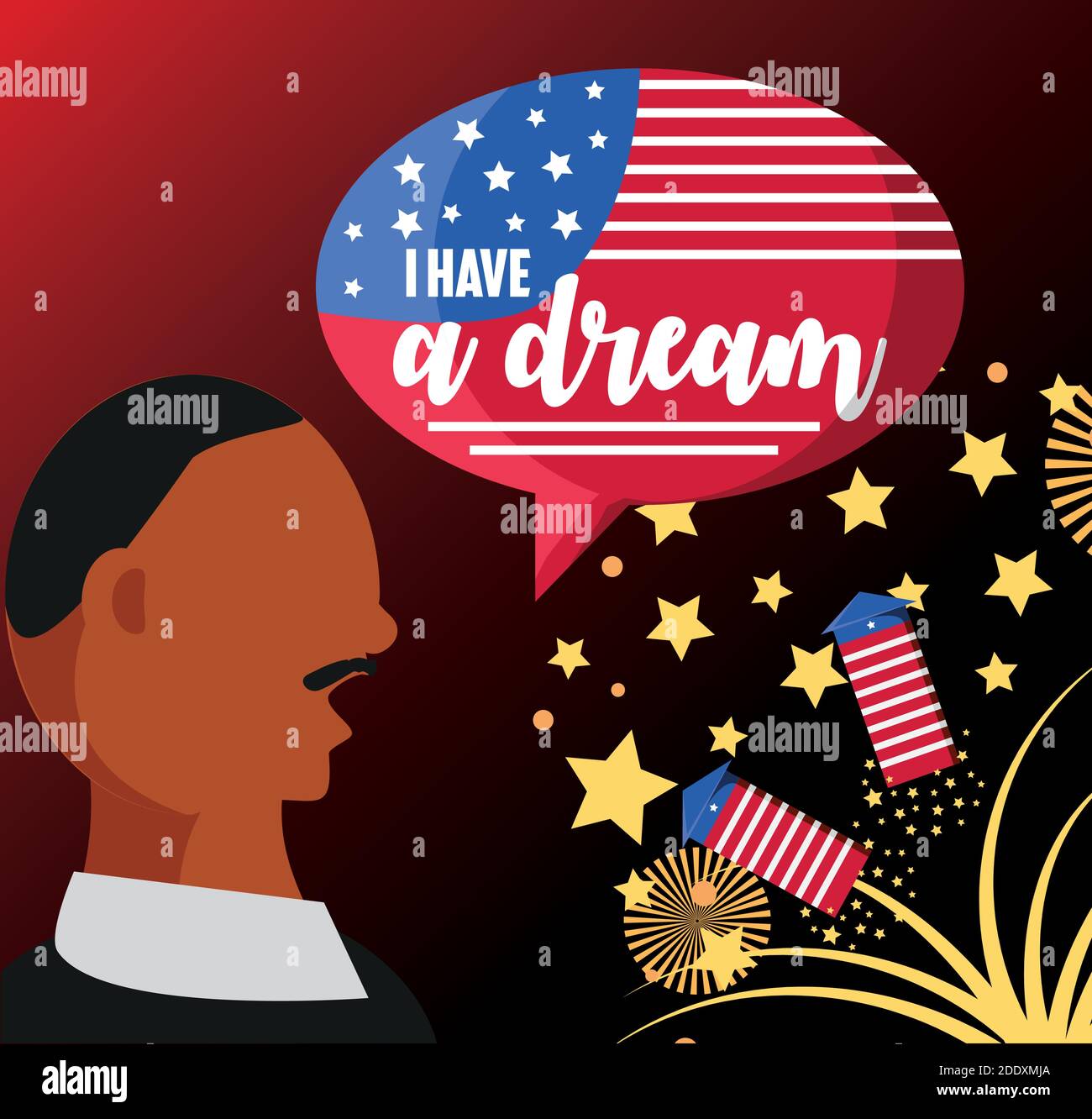 Martin Luther King I Have A Dream Speech High Resolution Stock ...