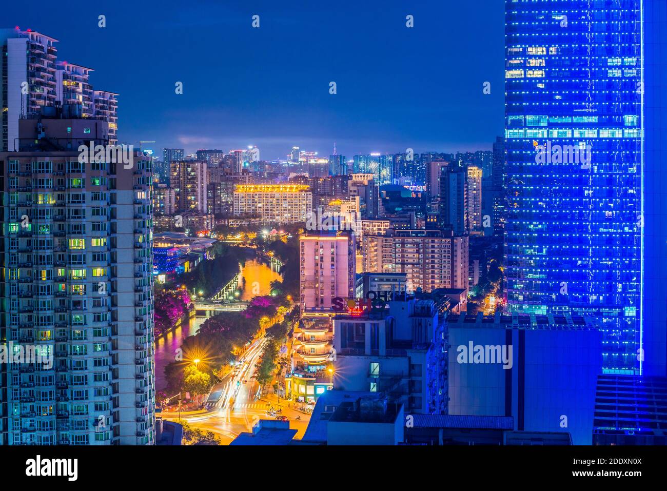 Chengdu funan river hi-res stock photography and images - Alamy