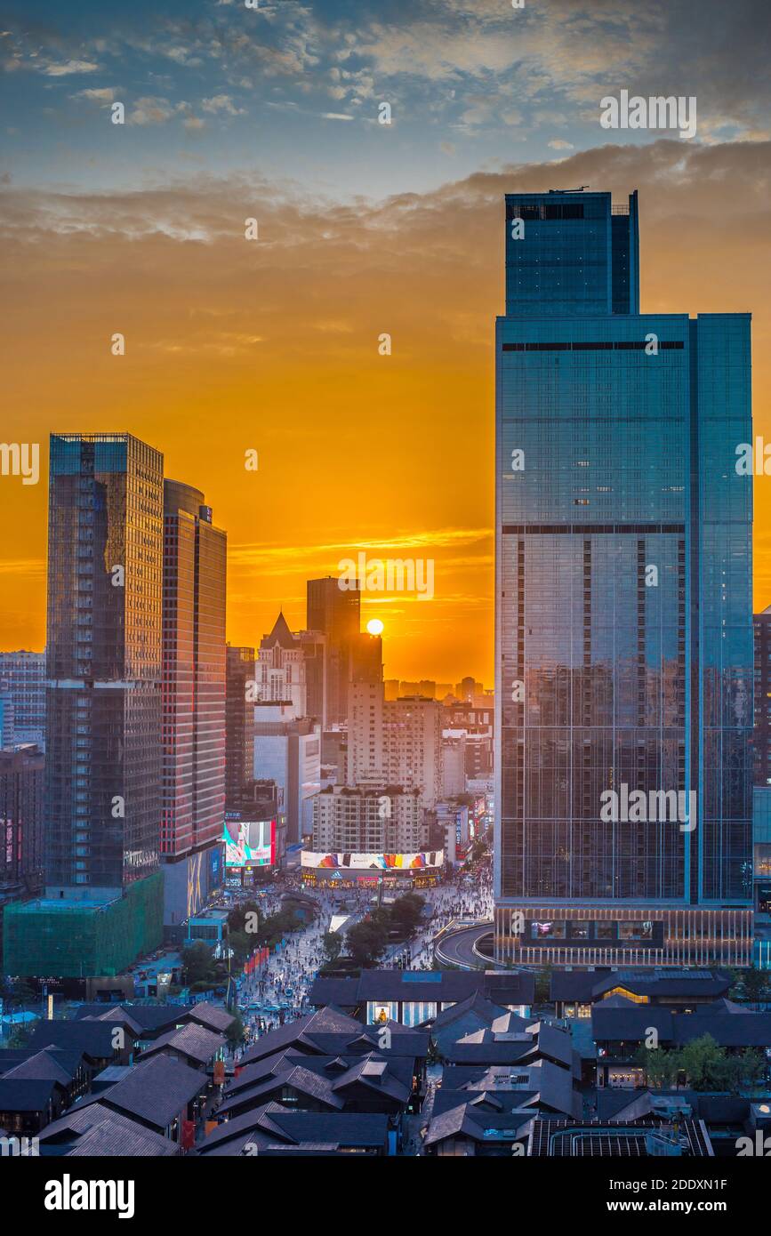 Chengdu scenery in the Pacific Stock Photo - Alamy