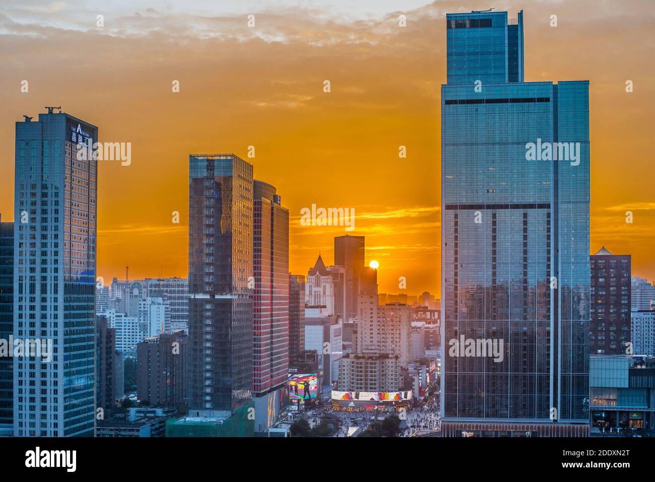 Chengdu scenery in the Pacific Stock Photo - Alamy