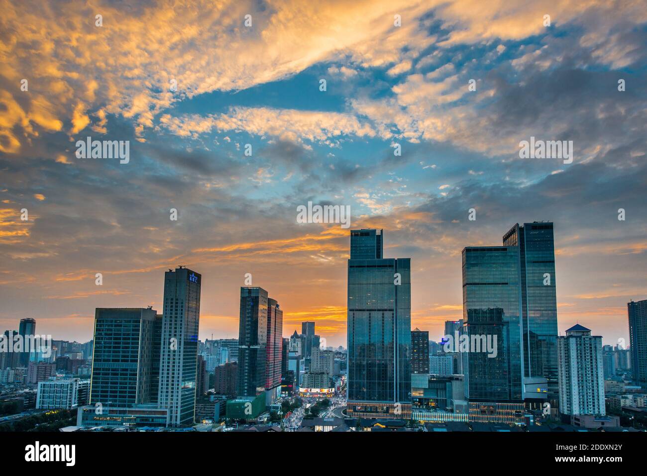 Chengdu scenery in the Pacific Stock Photo - Alamy