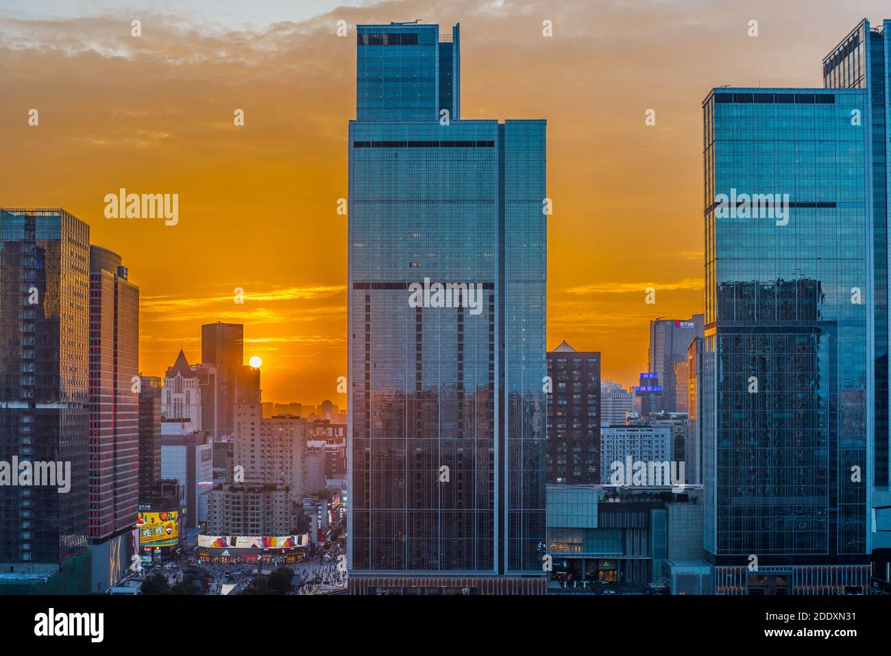 Chengdu scenery in the Pacific Stock Photo - Alamy