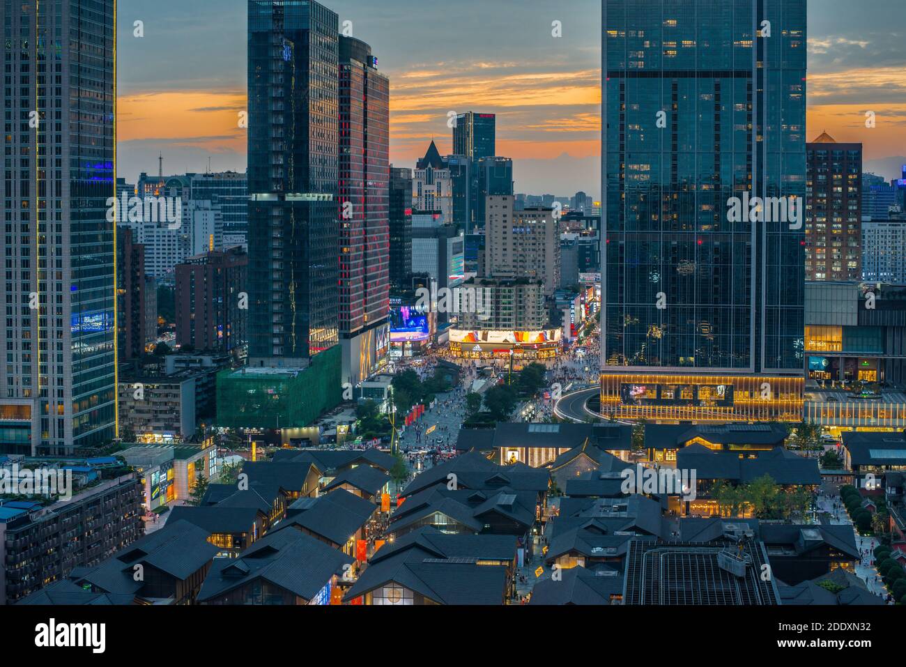 Chengdu scenery in the Pacific Stock Photo - Alamy