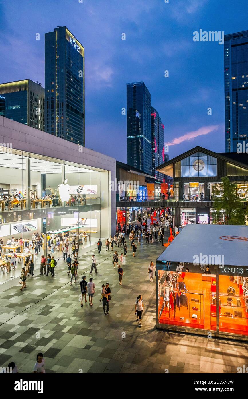 Chengdu scenery in the Pacific Stock Photo - Alamy