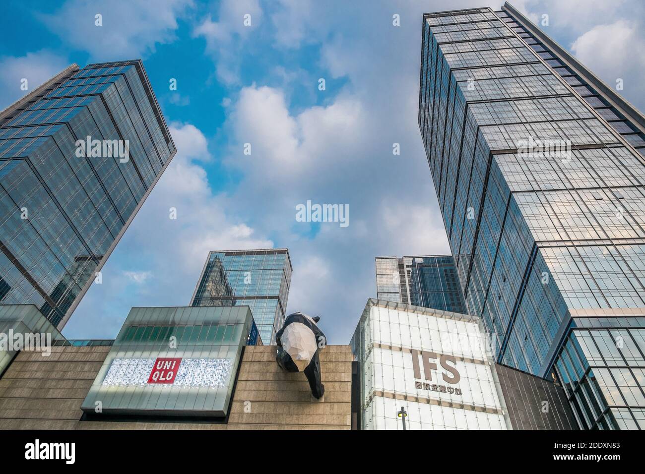 Chengdu IFS international financial center Stock Photo - Alamy