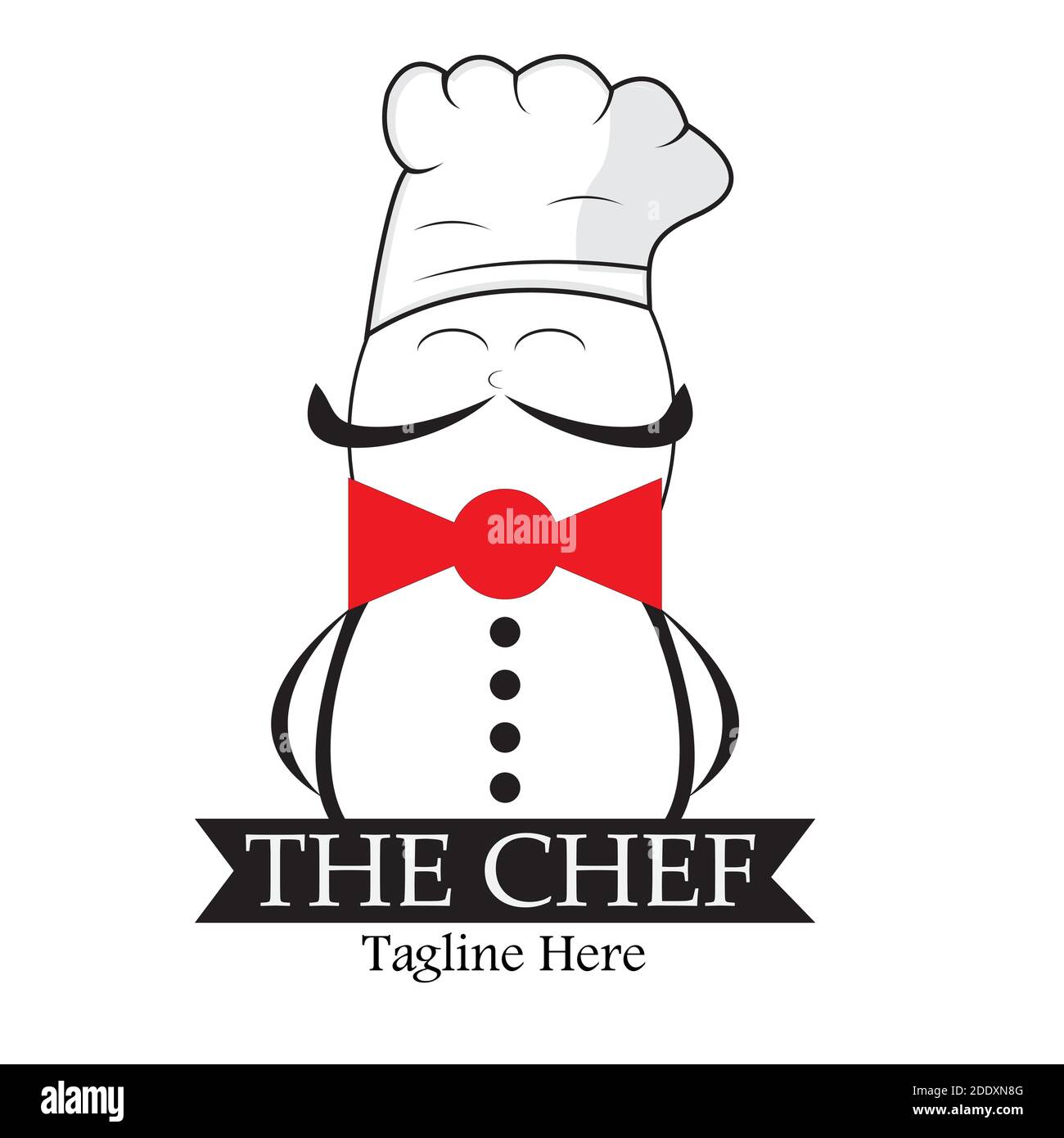 The Chef logo design template Stock Vector Image & Art - Alamy