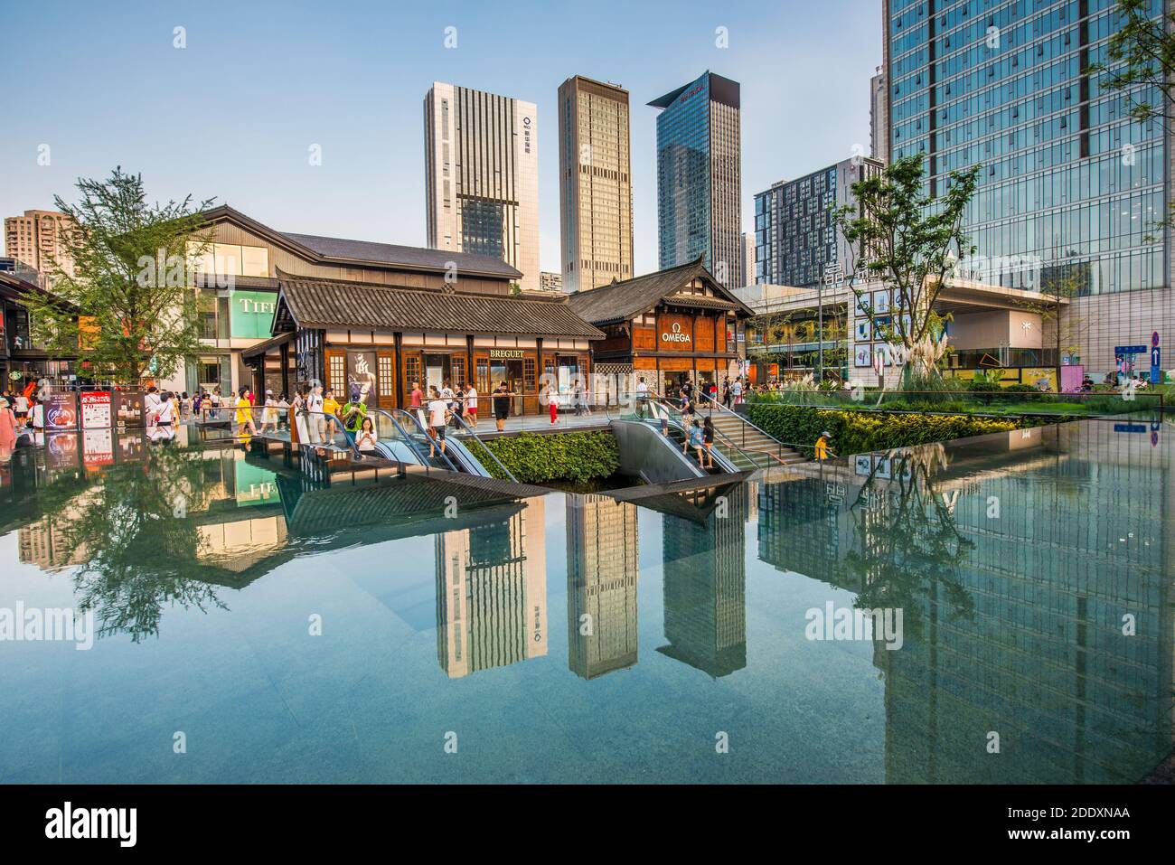 Chengdu scenery in the Pacific Stock Photo - Alamy