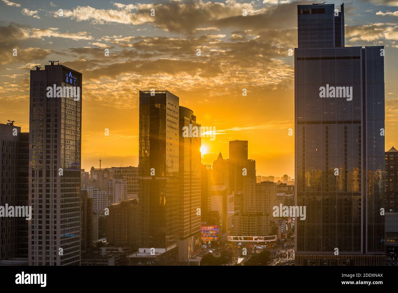 Chengdu scenery in the Pacific Stock Photo - Alamy