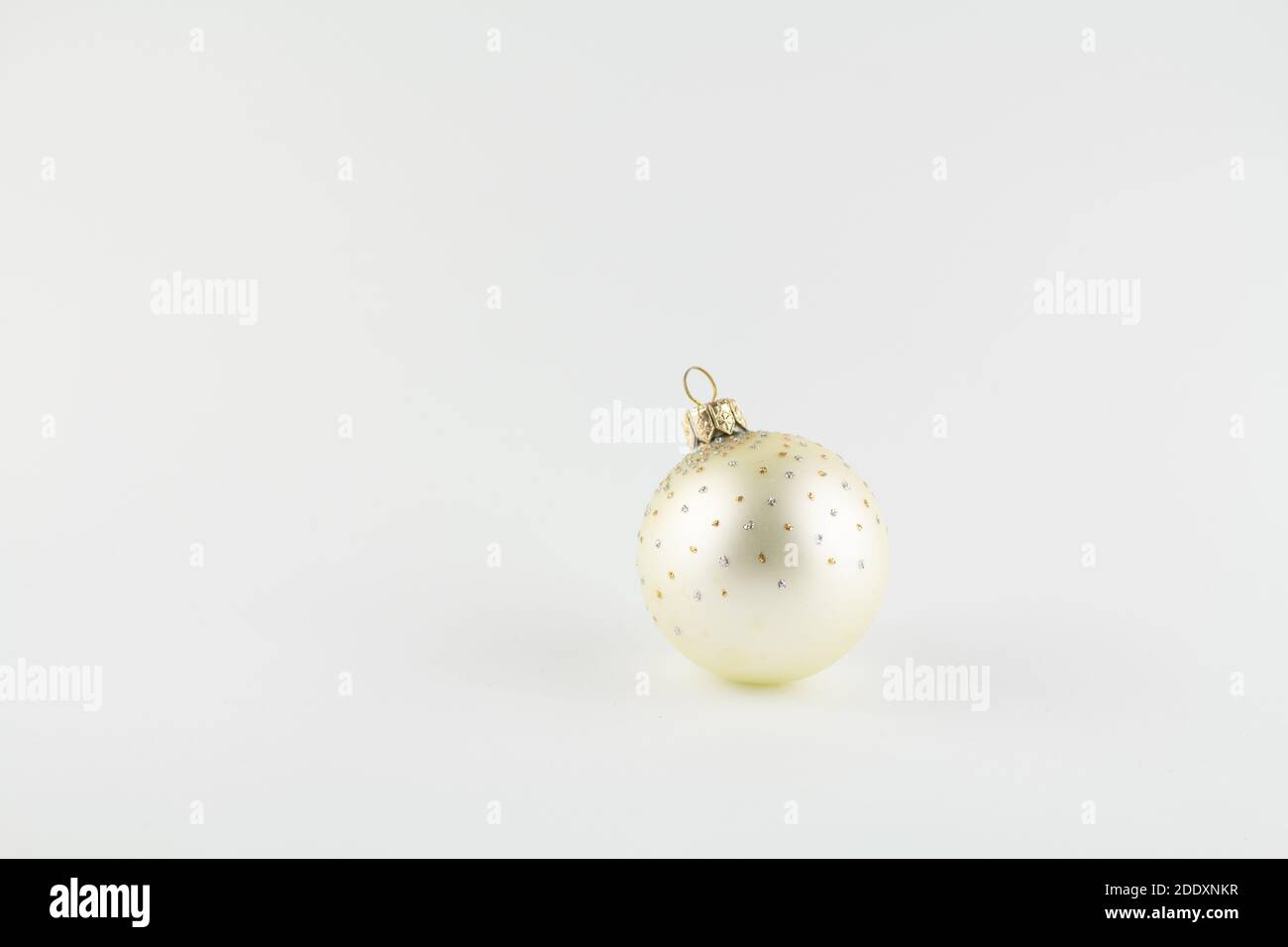 a many silver balls for christmas tree on background Stock Photo - Alamy