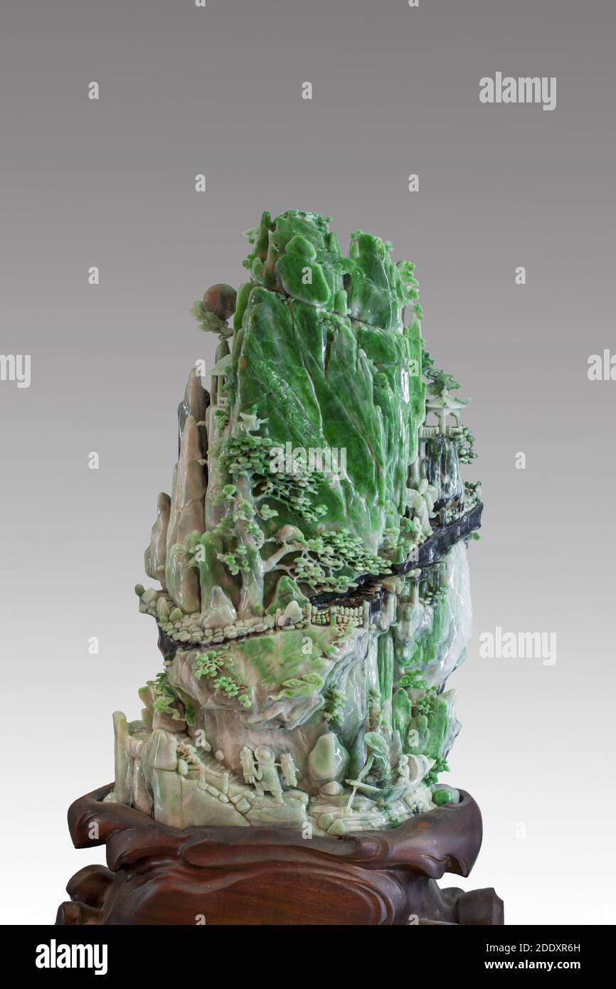 Jade carvings hi-res stock photography and images - Alamy