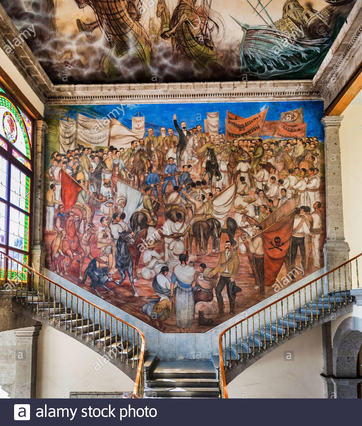 Mexico Castle Interior High Resolution Stock Photography and Images - Alamy