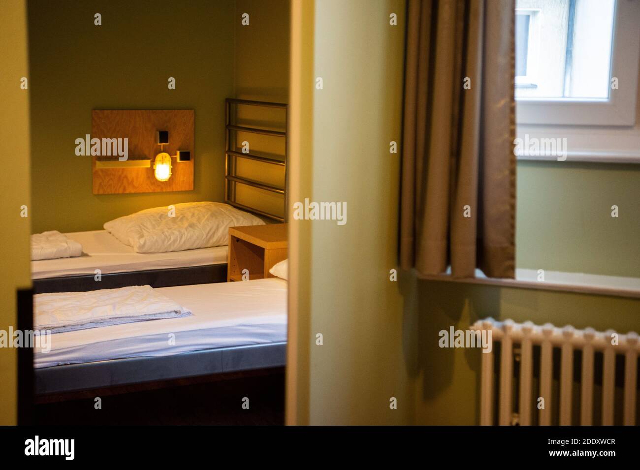 Berlin, Germany. 25th Nov, 2020. An unoccupied room in Amstel House ...