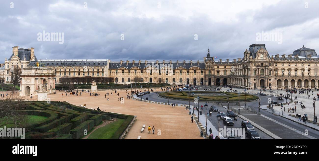 The French landscape Stock Photo - Alamy