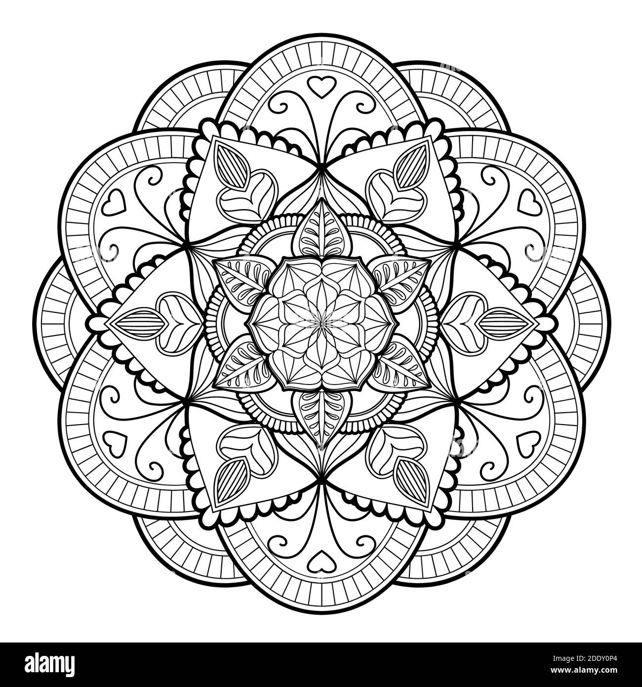 Zentangle Mandala