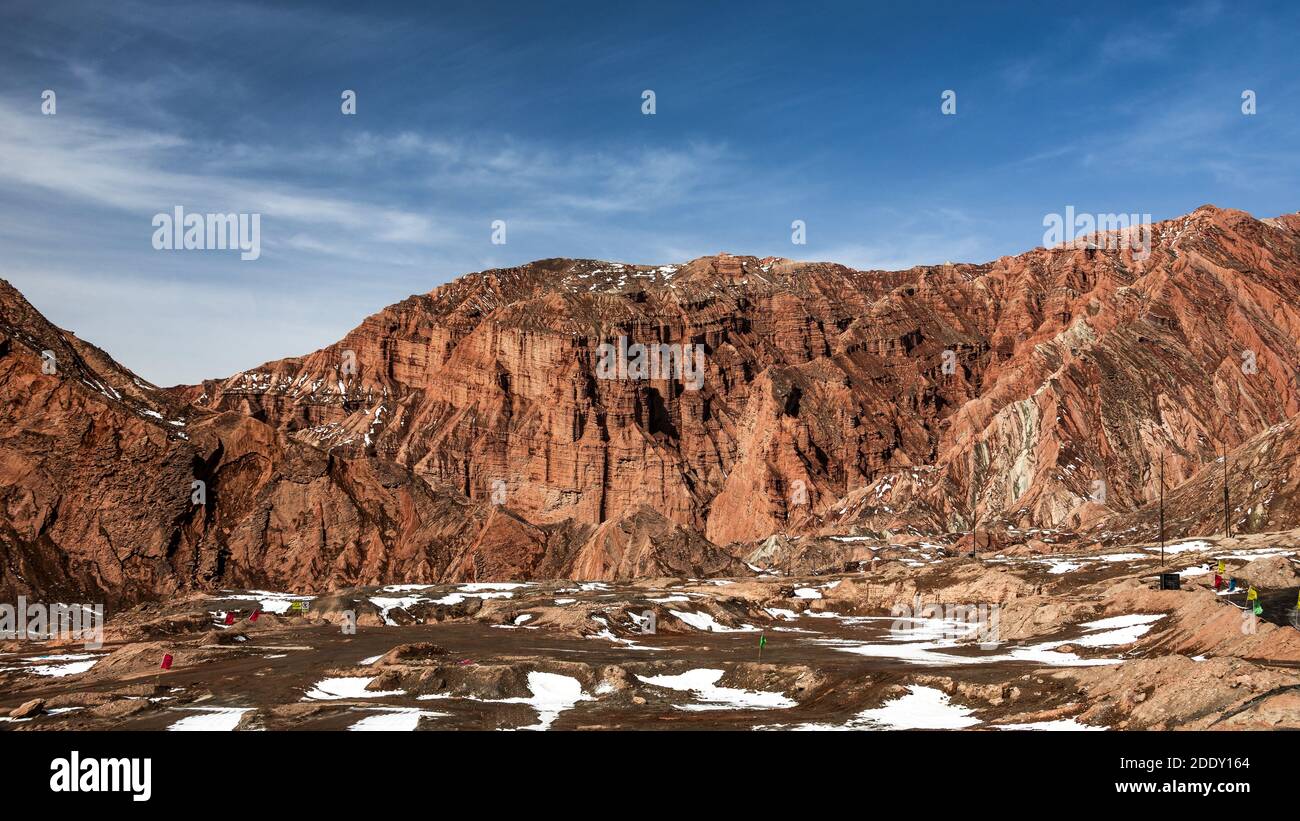 The scenery in xinjiang Stock Photo - Alamy