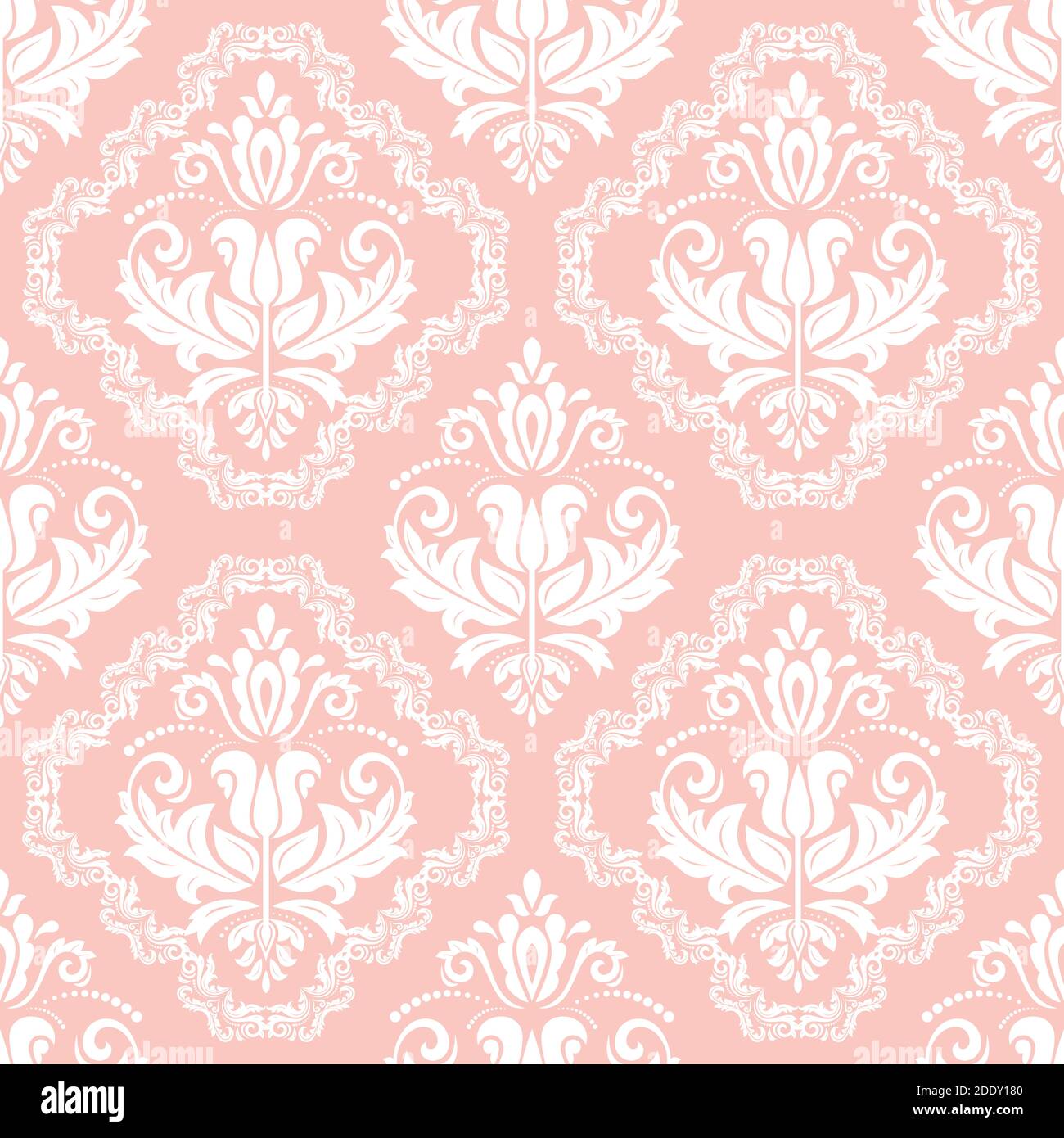 Decorative red white pattern Cut Out Stock Images & Pictures - Alamy