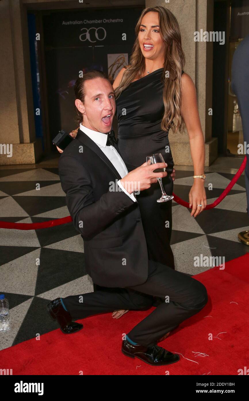 November 27, 2020: NATASHA SPENCER and IVAN SARAKULA attending the inaugural Sydney Women's ...