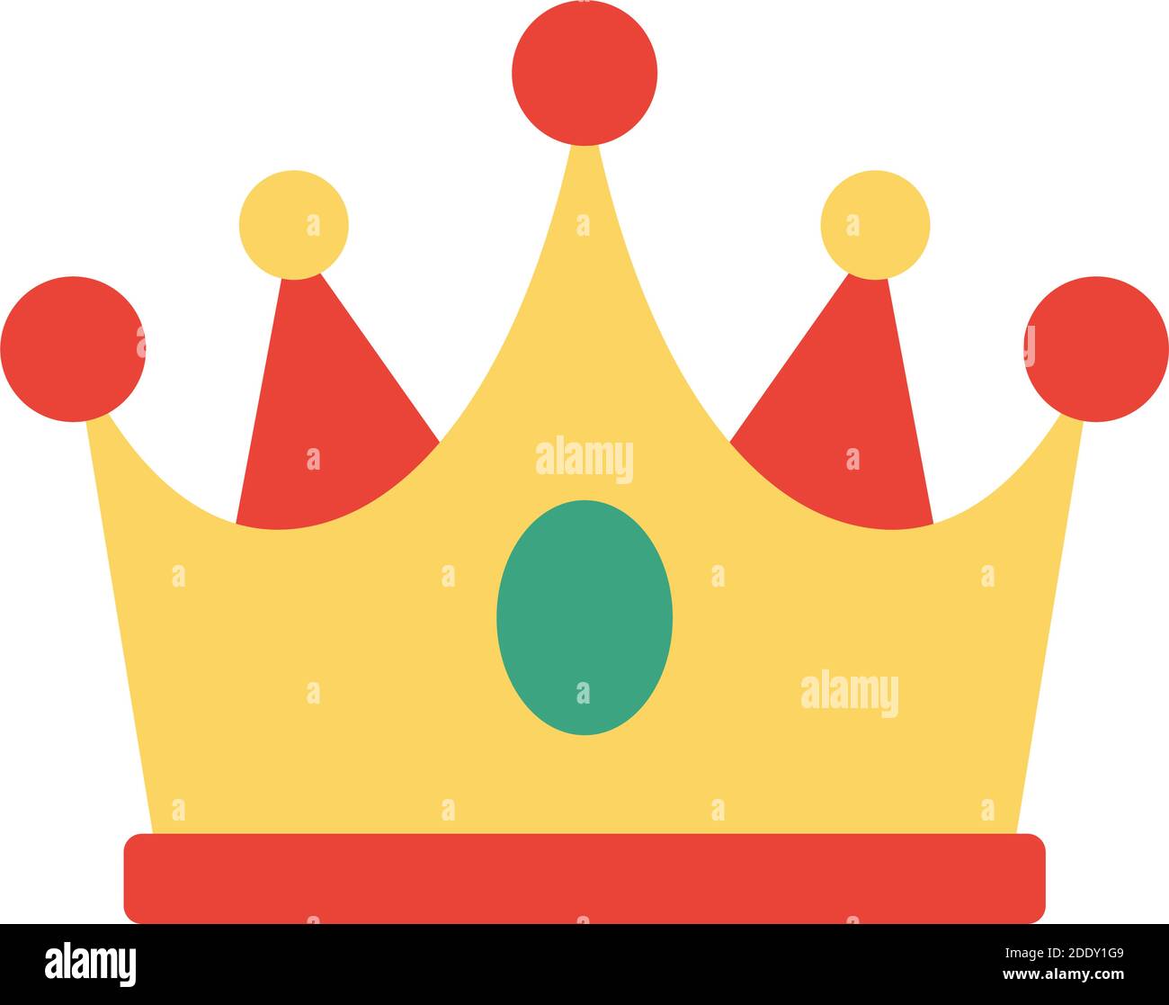 King, crown,game, jewel Color with Background vector icon which can ...