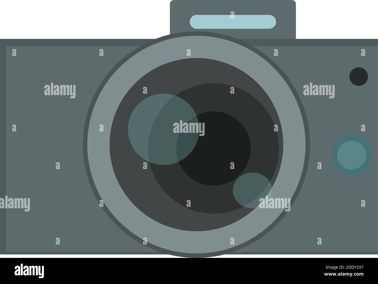 Simplified camera vector. Photo camera isolated object Stock Vector ...