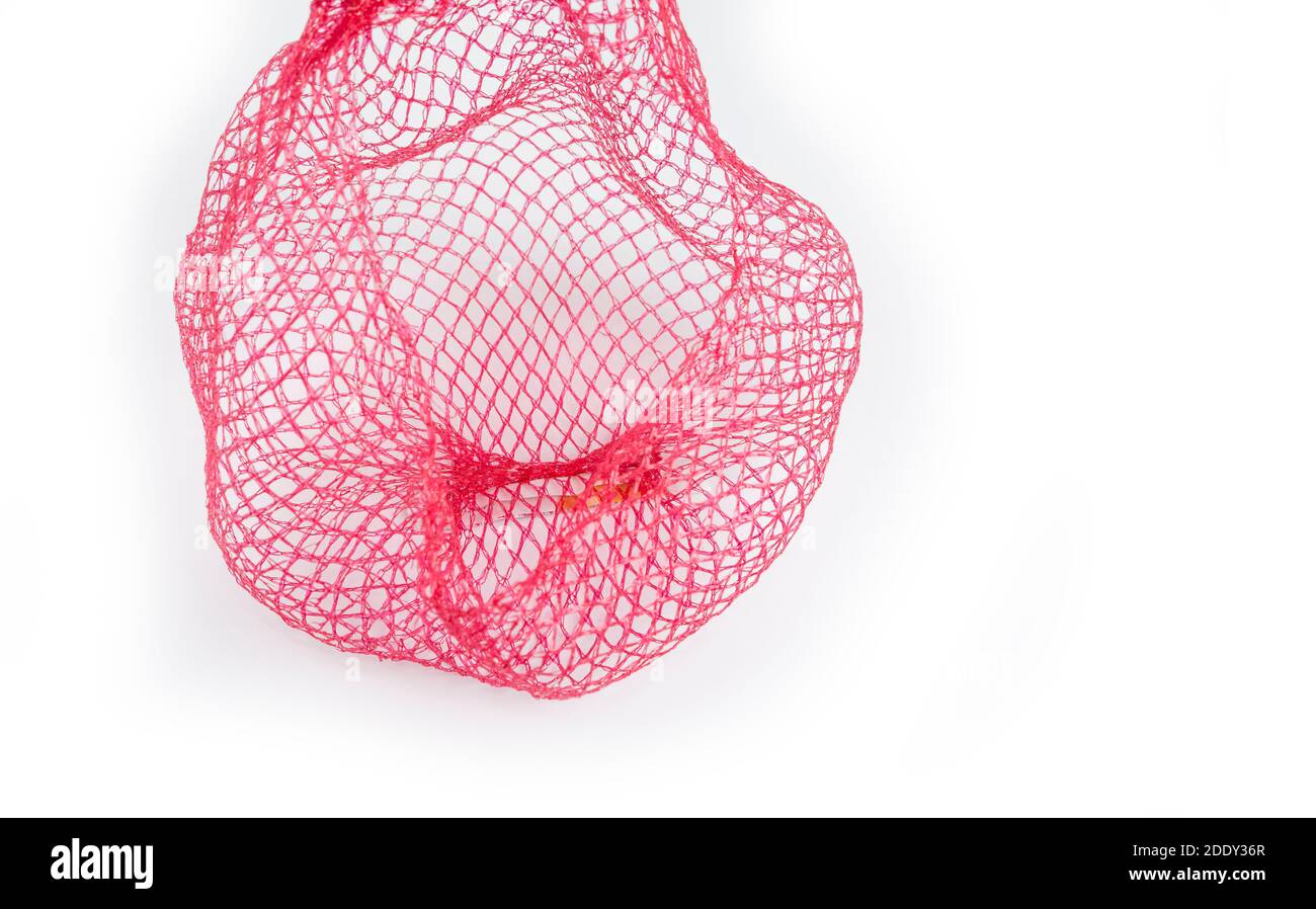 Empty mesh from fruit hi-res stock photography and images - Alamy