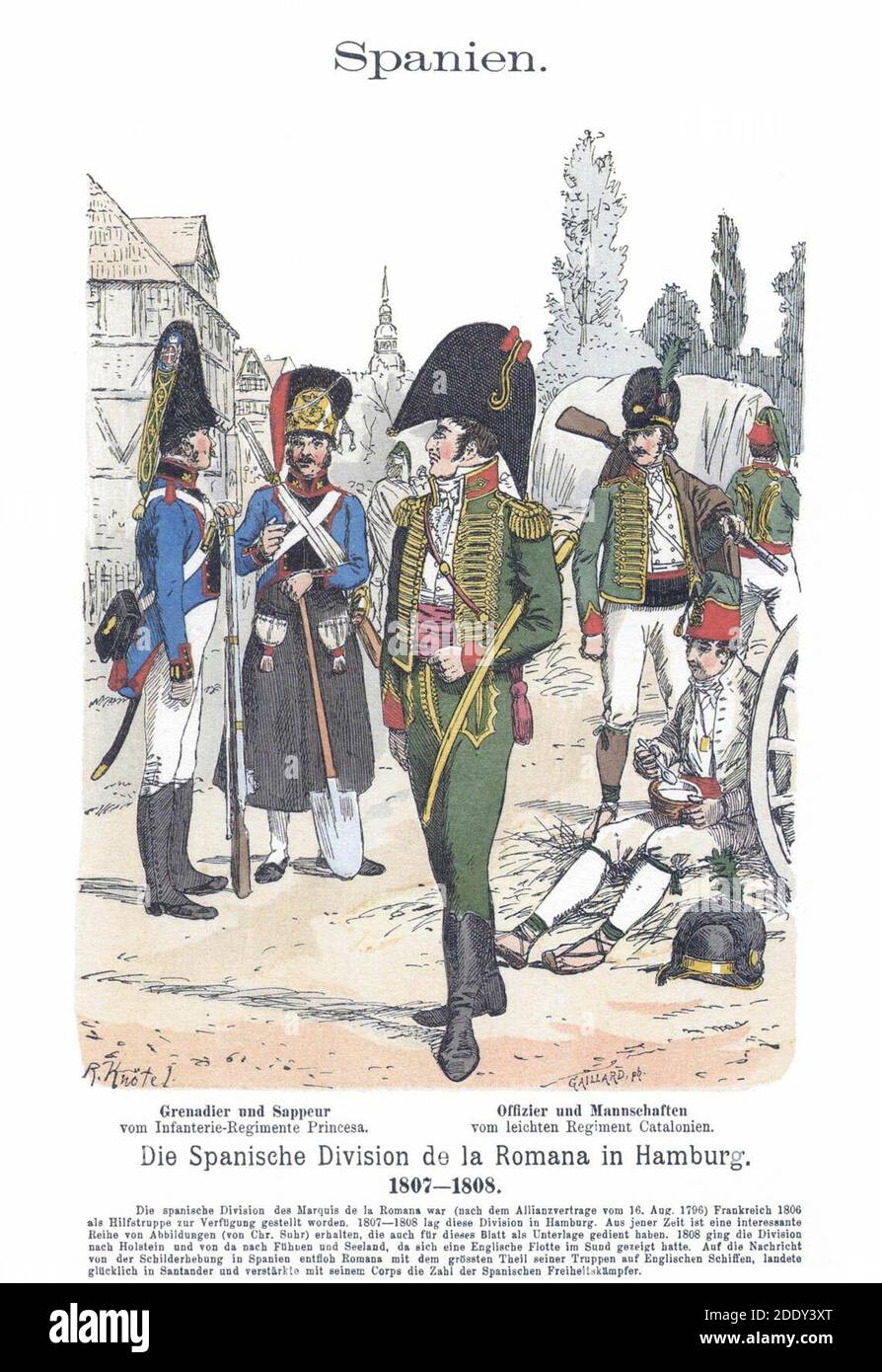 Historic historical infantry Cut Out Stock Images & Pictures - Alamy