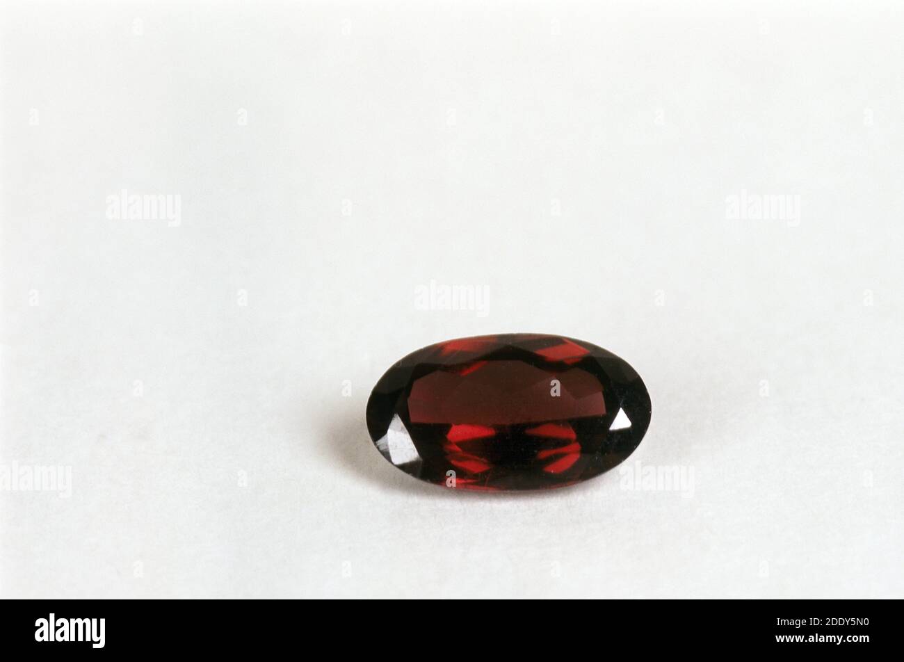 Garnet Stone against White Background Stock Photo - Alamy