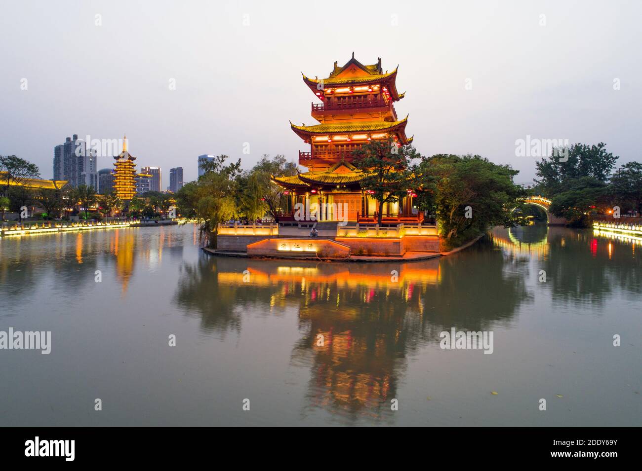 China's current situation of jiangsu province qingjiang pu scenery ...