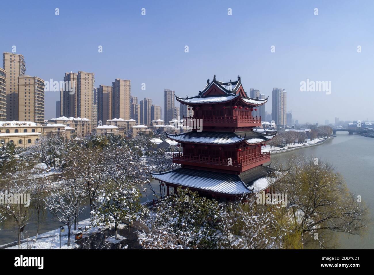 China's current situation of jiangsu province qingjiang pu scenery ...