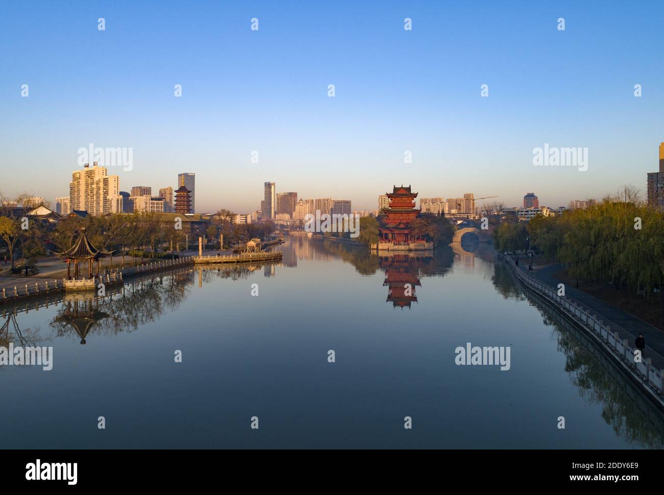 China's current situation of jiangsu province qingjiang pu scenery ...