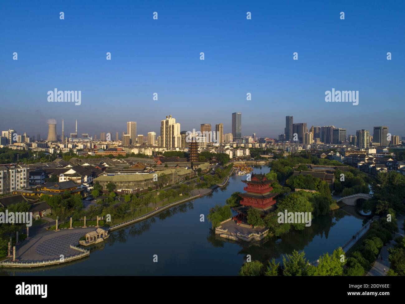 China's current situation of jiangsu province qingjiang pu scenery ...