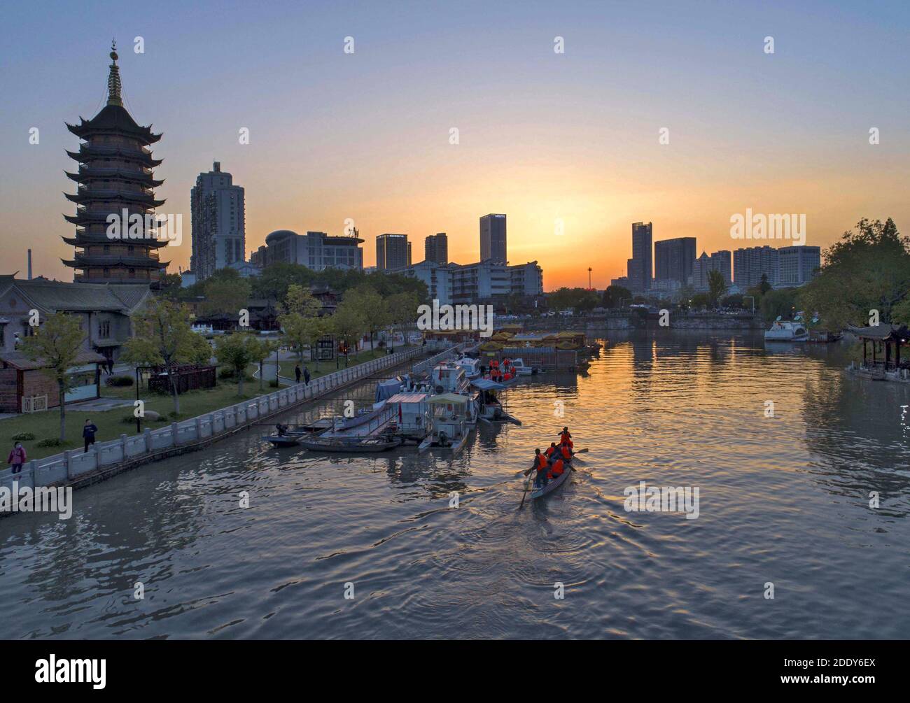 China's current situation of jiangsu province qingjiang pu scenery ...