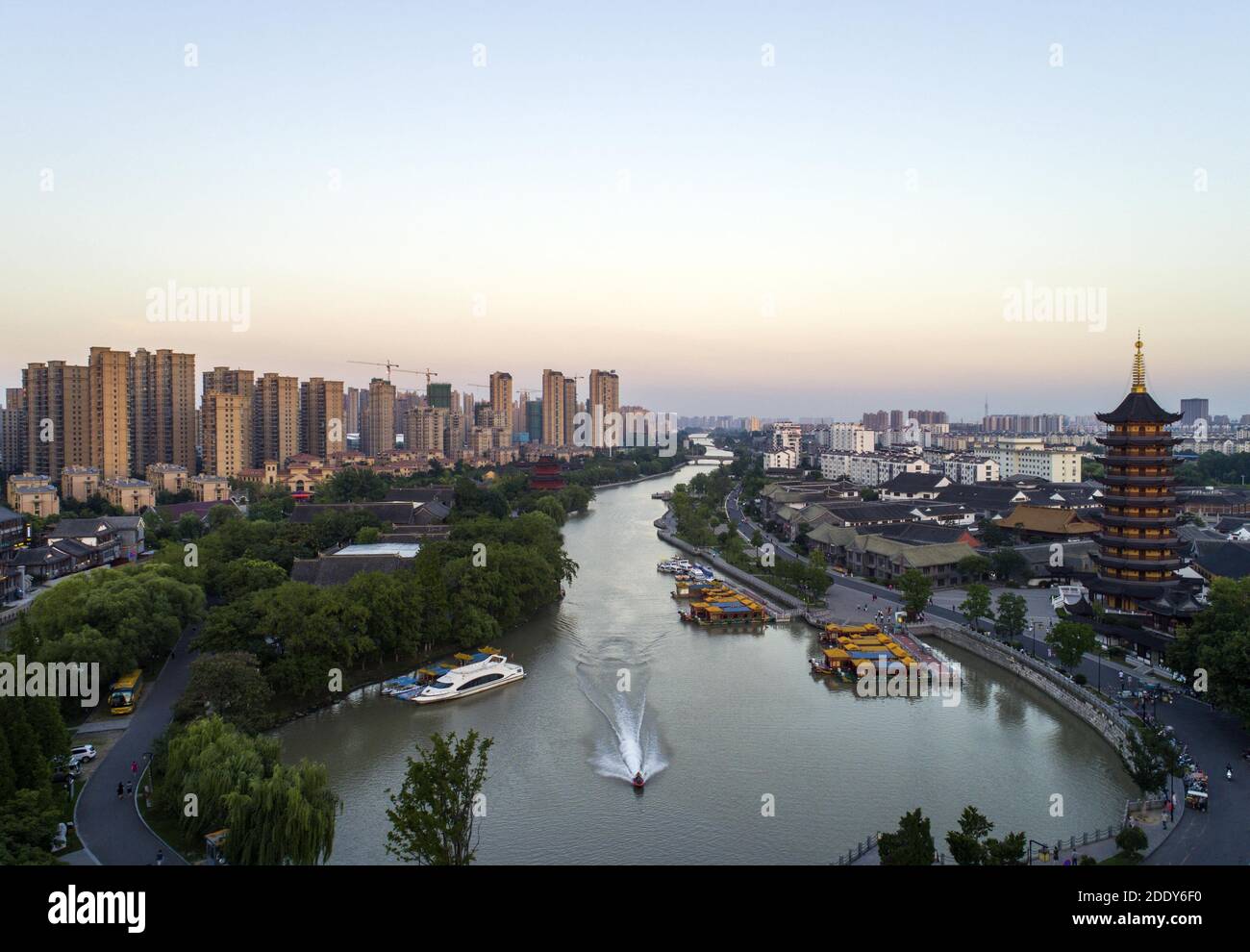 China's current situation of jiangsu province qingjiang pu scenery ...