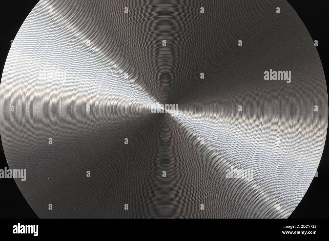 reflections on machined metal surface as background pattern Stock Photo ...
